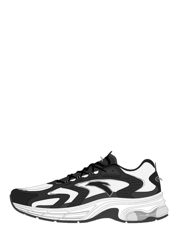 ANTA At954 Sneakers - Black/white