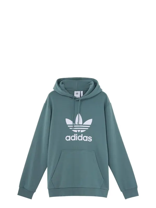 Adidas Originals Trefoil Hoodie - Green
