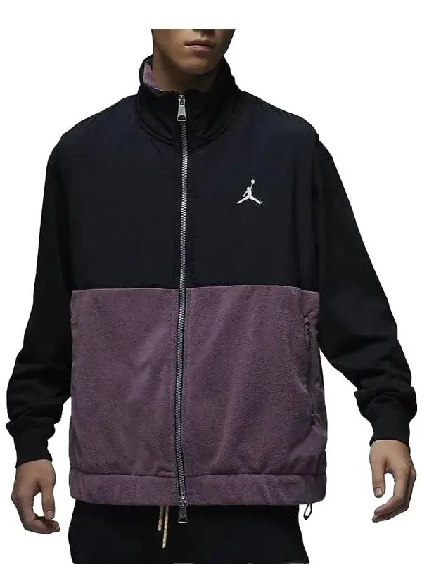JORDAN Essentials Winter Vest - Black/purple