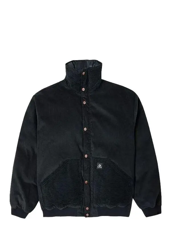 CONVERSE Stand Collar Down Jacket - Black