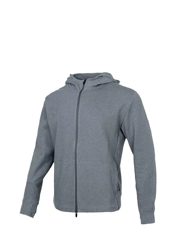Nike Yoga Full-zip Hooded Jacket - Grey