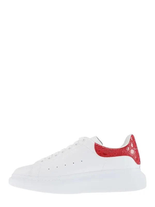 Alexander McQueen Oversized Sneaker - White/red