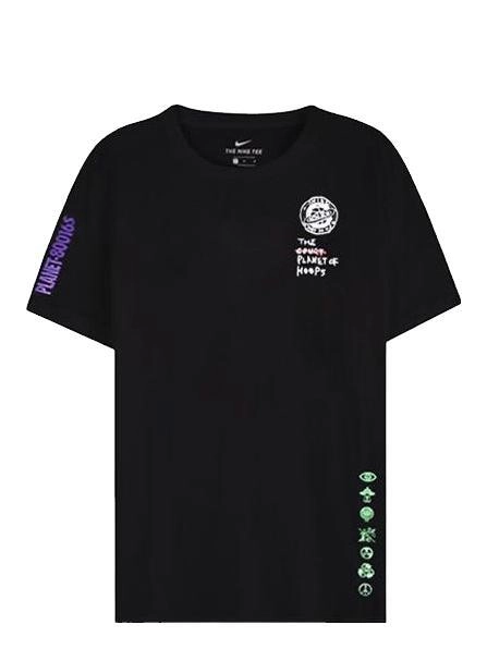 Nike Summer Hoops Basketball Short Sleeve T-shirt - Black