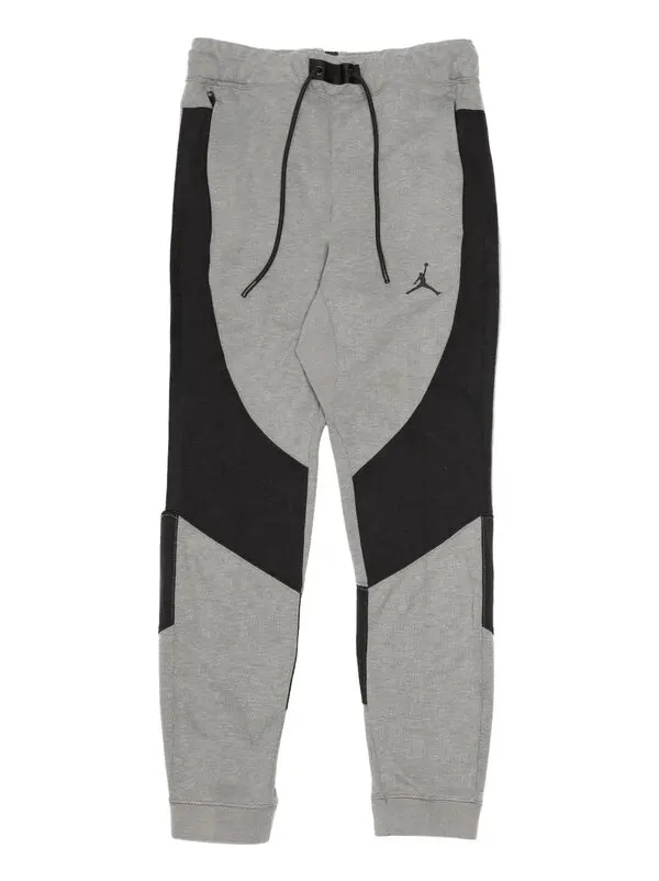 JORDAN Stripe Printing Logo Lacing Bundle Feet Sports Pants/trousers/joggers Gray - Default Colorway