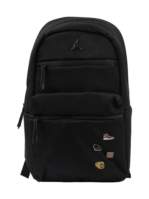JORDAN Pin Backpack - Black