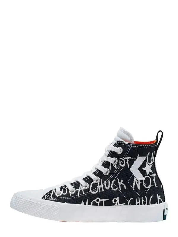 CONVERSE Unt1tl3d High Top Sneakers With Graphic Print - Black