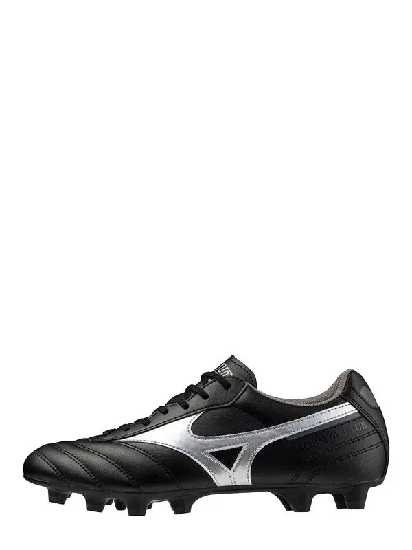 Mizuno Morelia 2 Club Football Boots - Black/silver