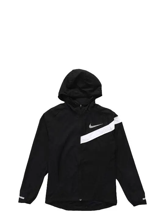 Nike Quick Dry Hooded Training Jacket - Black