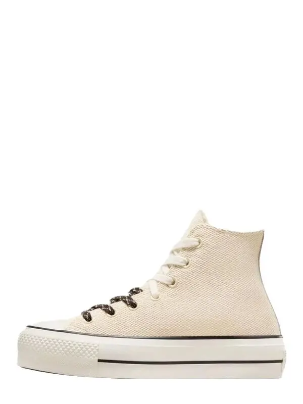 CONVERSE Chuck Taylor All Lift Canvas & Leather Sneakers - Beige/white