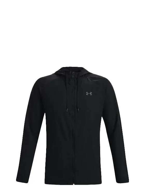 Under Armour Perforated Windbreaker Jacket - Black