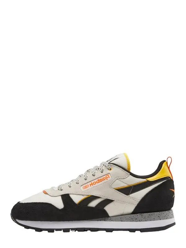 REEBOK Classic Leather "outdoor Vibes Pack" Sneakers - Alabaster/black/fierce Gold
