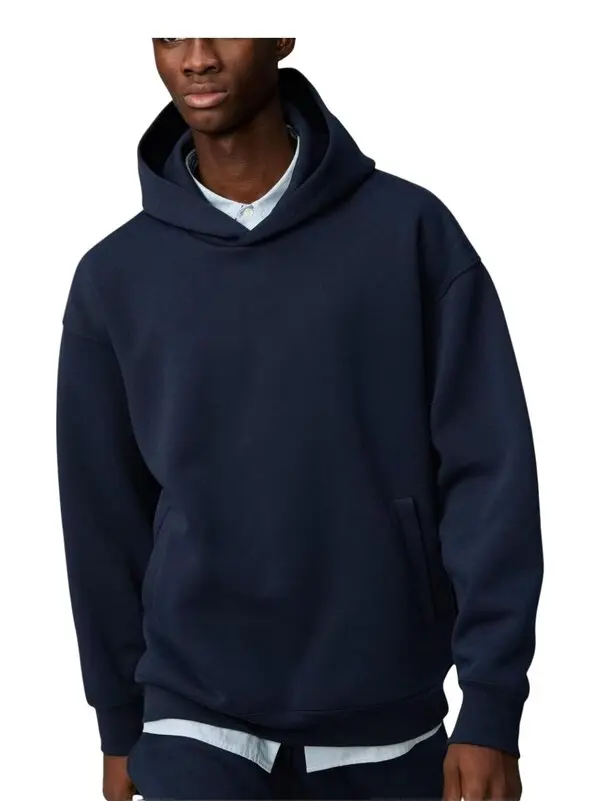 Uniqlo Oversized Cotton Hoodie - Navy