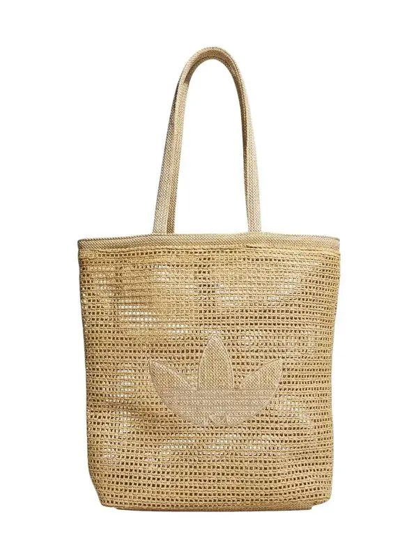 Adidas Knitted Tote Bag - Oat