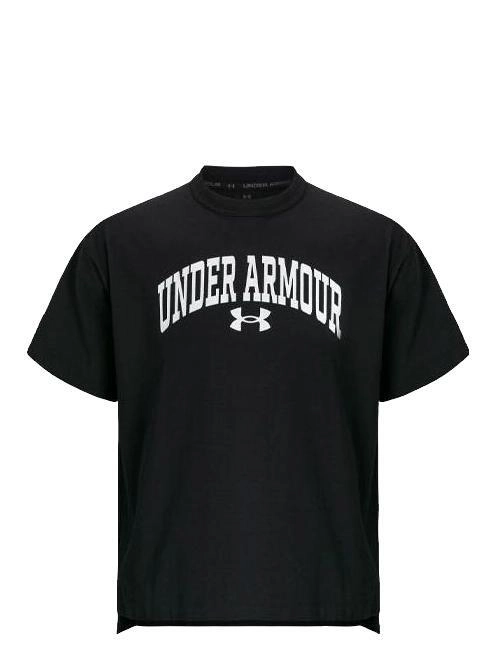 Under Armour Half Sleeve Wordmark Logo T-shirt - Black