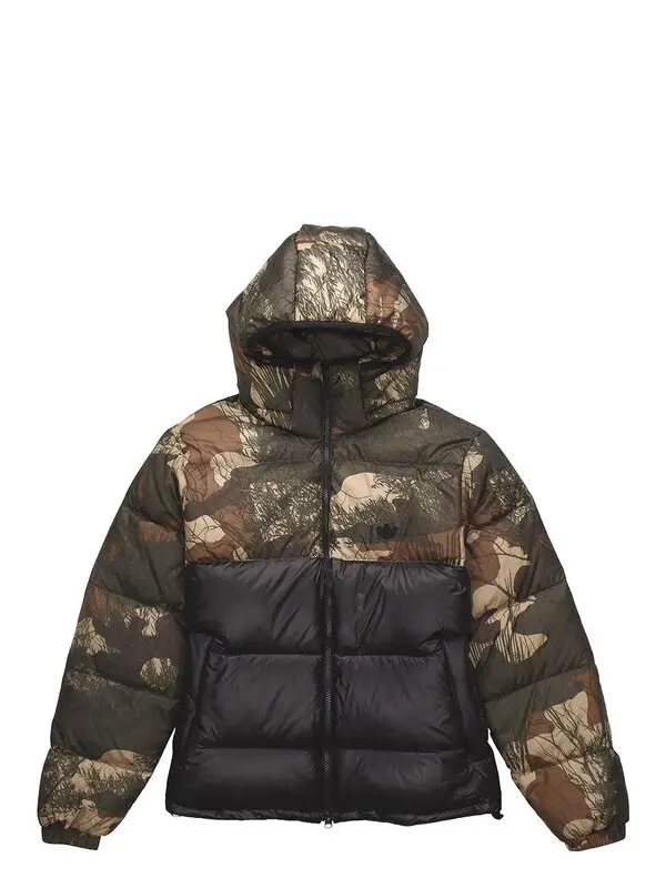 Adidas Originals Down Regen Camo Parka - Black