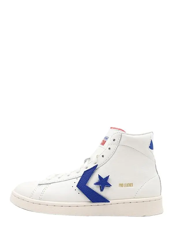 CONVERSE Pro Leather High Top "birth Of Flight" Sneakers - White/blue