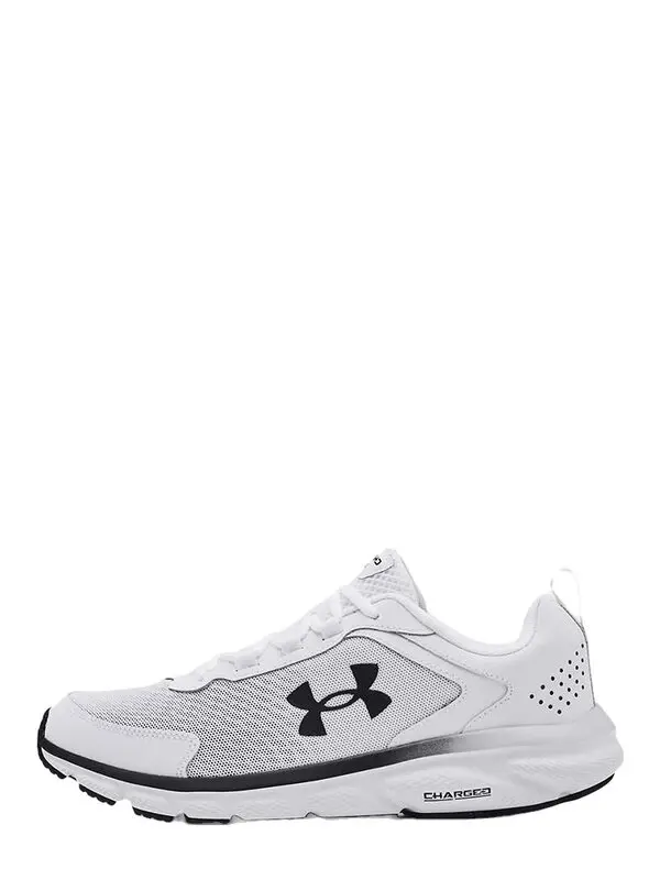 Under Armour Charged Assert Athletic Sneakers - White/black