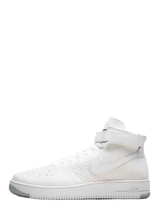 Nike Force 1 Ultra Flyknit Mid Sneakers - White