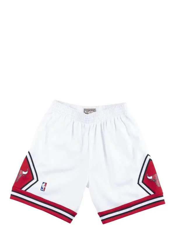Mitchell & Ness Chicago Bulls 1997-98 Nba Swingman Shorts - White/red