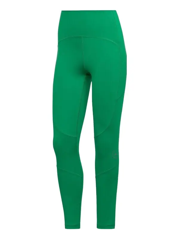 Adidas Stella Mccartney Logo Print Leggings Asia Sizing - Green