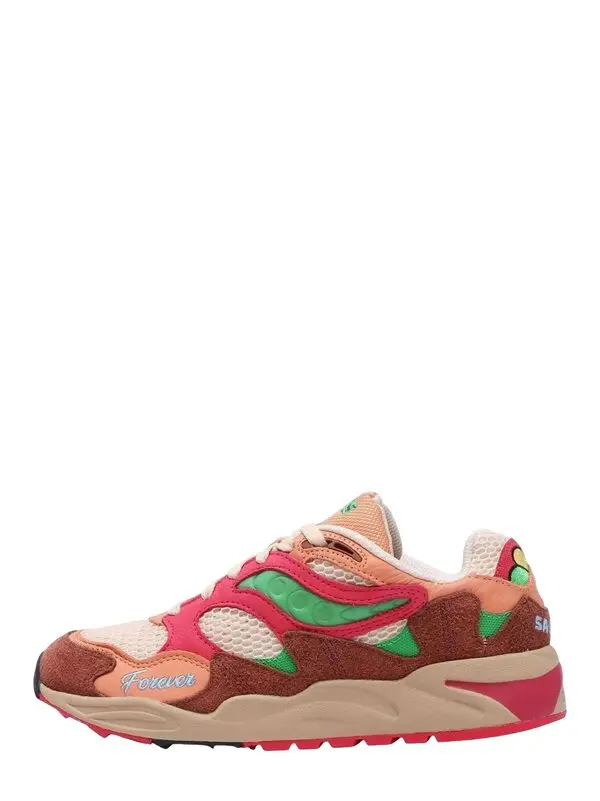 Saucony X Jae Tips Grid Shadow 2 "what's The Occasion?" Sneakers - Brown