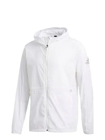 Adidas Windtight Hooded Rash Guard - White