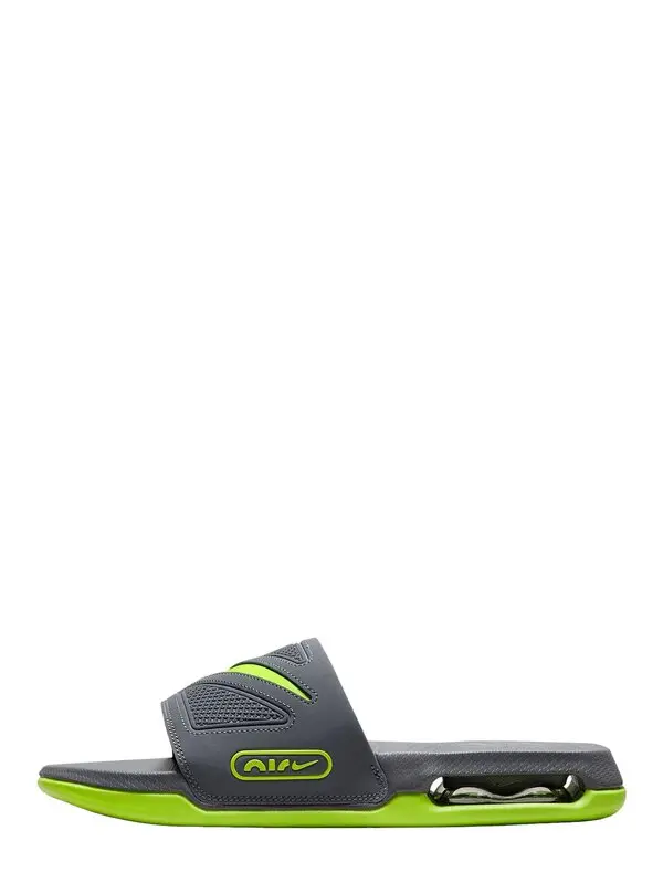 Nike Max Cirro Slide - Dark Grey/volt