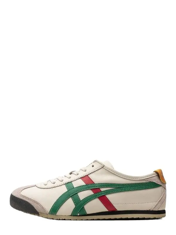 Onitsuka Tiger Mexico 66 Low Top Sneakers - Cream/olive Green