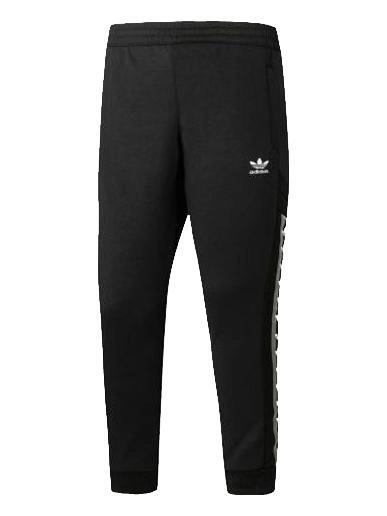 Adidas Oe Tape Pant Casual Elastic Waistband Sports Long Pants - Black