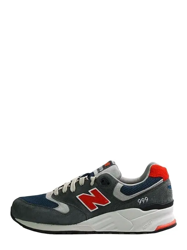 NEW BALANCE 999 Athletic Sneakers - Grey/red