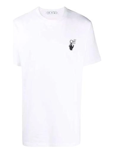 Off-White Fw21 Caravaggio Printing Short Sleeve T-shirt - White
