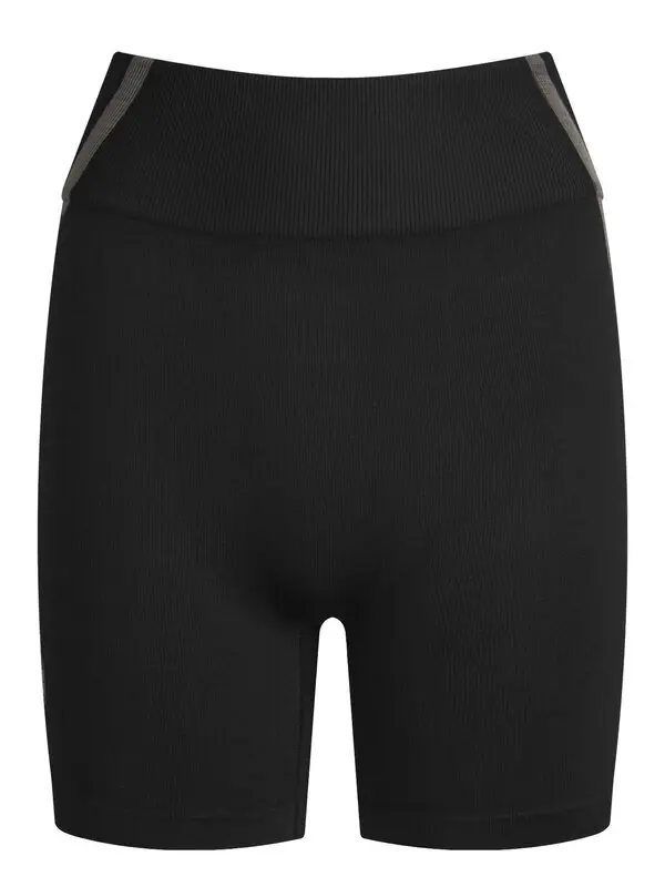 On Studio Knit Cycling Shorts - Black/eclipse