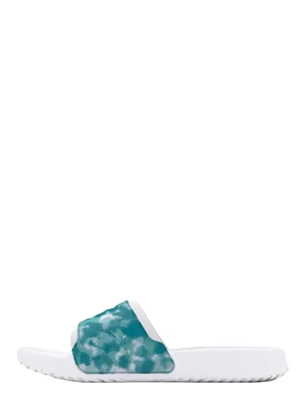 Under Armour Ignite Select Graphic Slides - White/radial Turquoise