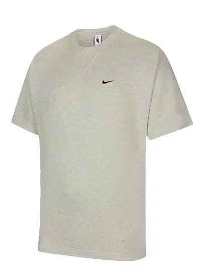 Nike X Kim Jones Crossover Air Logo Round Neck Short Sleeve T-shirt - Grey