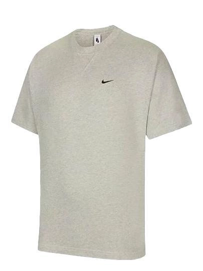 Nike X Kim Jones Crossover Air Logo Round Neck Short Sleeve T-shirt - Grey
