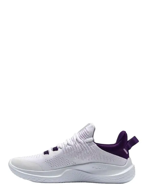 Under Armour Flow Dynamic Intelliknit Sneakers - White/black