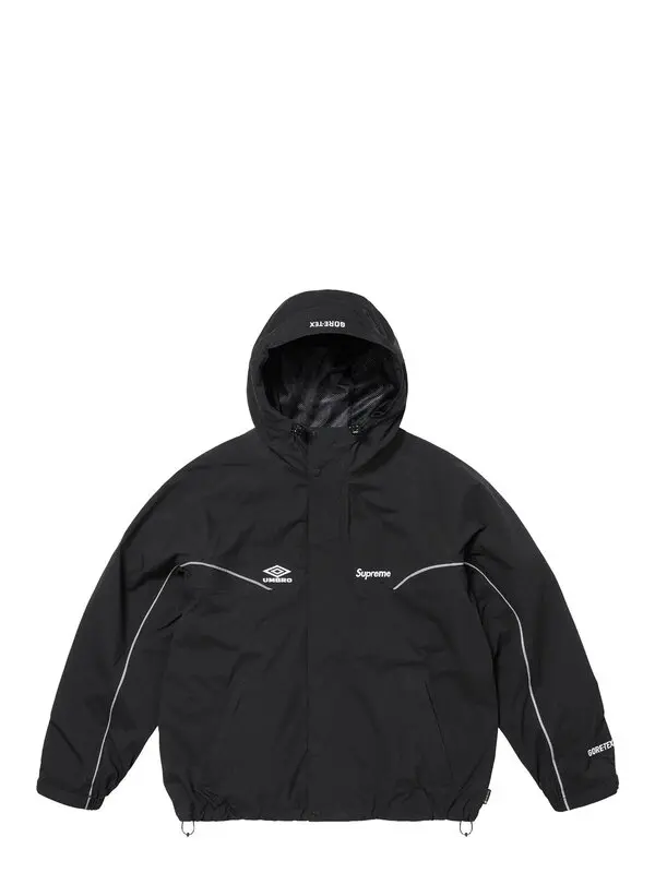 Supreme X Umbro Gore-tex Hooded Jacket - Black