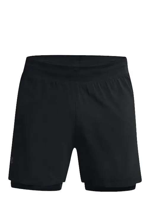 Under Armour Iso-chill Run 2n1 Shorts - Black