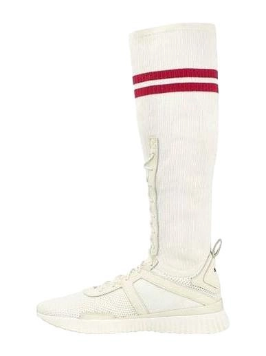 PUMA Fenty Rihanna Trainer High Knee Off White - White/red