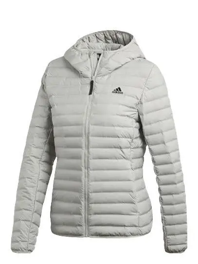 Adidas Varilite Soft Hooded Jacket - Silvergray