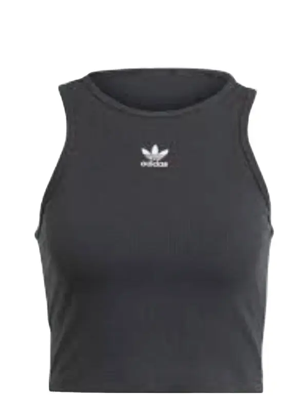 Adidas Essentials Rib Tank Top - Black