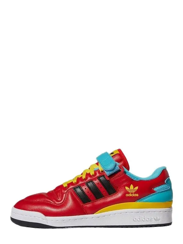 Adidas South Park X Forum Low 'cartman' Sneakers - Red/blue