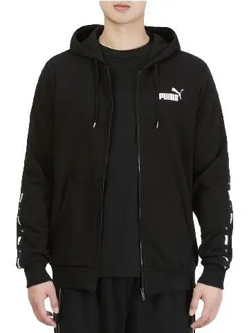 PUMA Sports Hooded Jacket - Black
