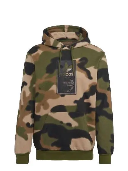 Adidas Originals Camouflage Hoodie - Green