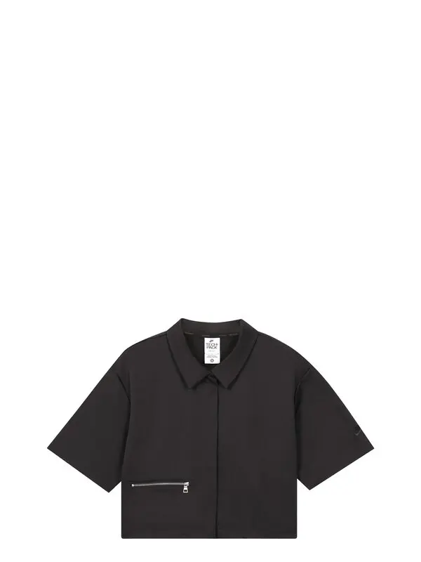 Nike Dri-fit Tech Pack Woven Polo - Black