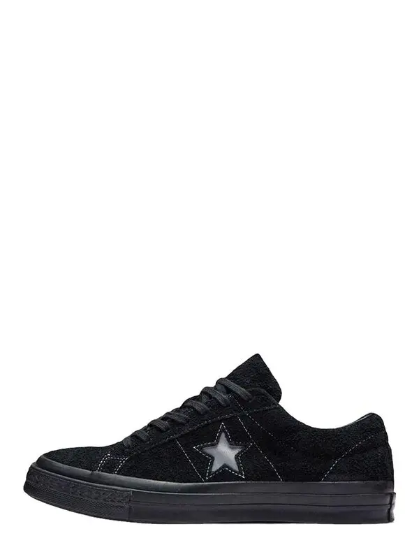 CONVERSE One Star Suede Low Top Sneakers - Black