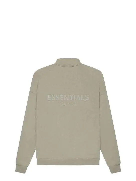 Fear Of God Ss21 Mockneck Half Zip - Moss