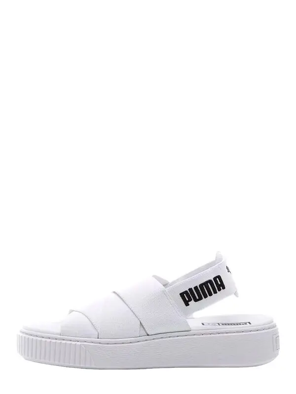 PUMA Platform Trace Sandals - White/black