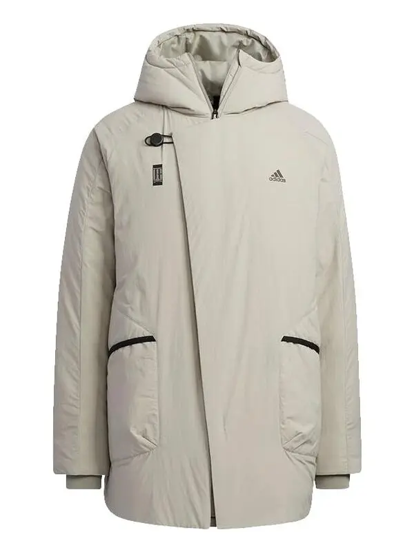 Adidas Wuji Down Jacket Series Mid-length Hooded Down Jacket - Multi-color