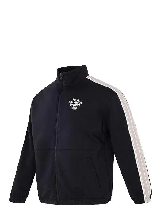 NEW BALANCE Sport Club Jacket - Black/white/red
